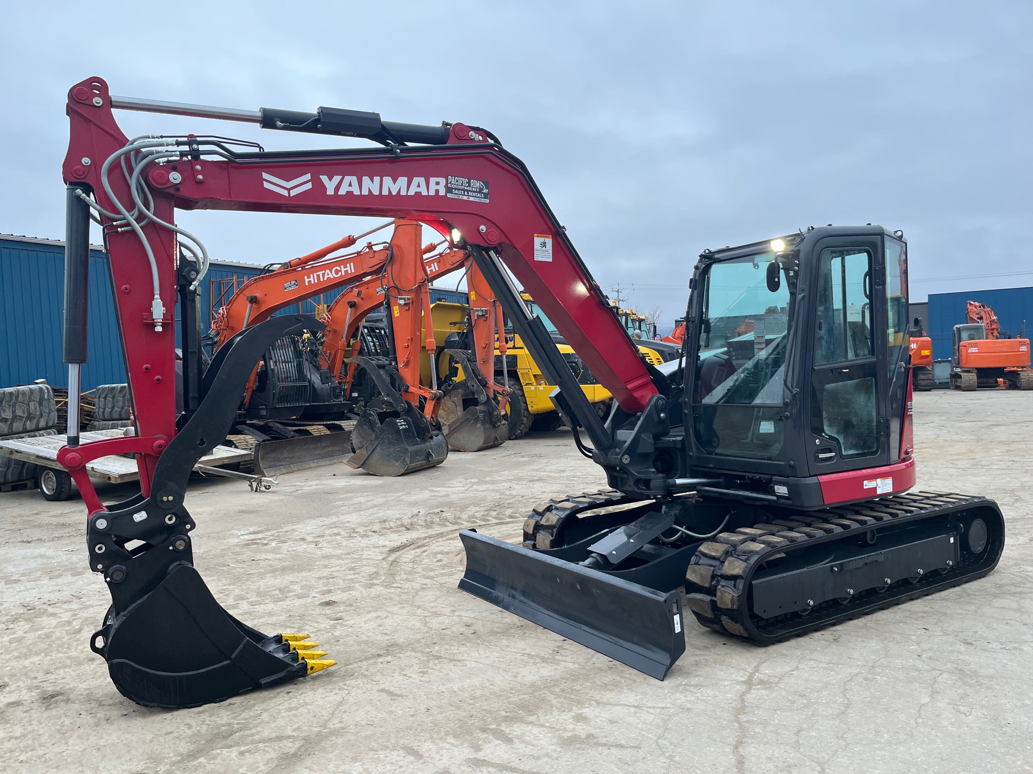 2024 YANMAR VIO80-7 - Pacific Rim Equipment